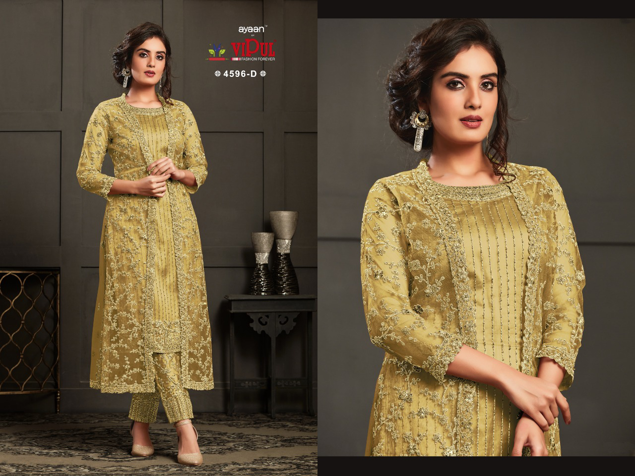 Designer Kurti Pants with Jacket - Shop online women fashion, indo ...
