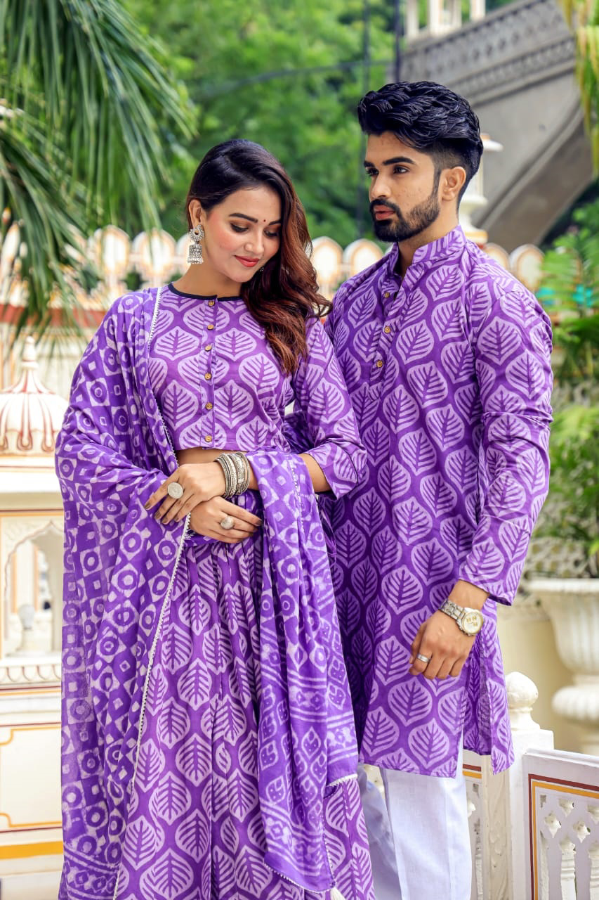 Traditional couple attire - Shop online women fashion, indo-western ...