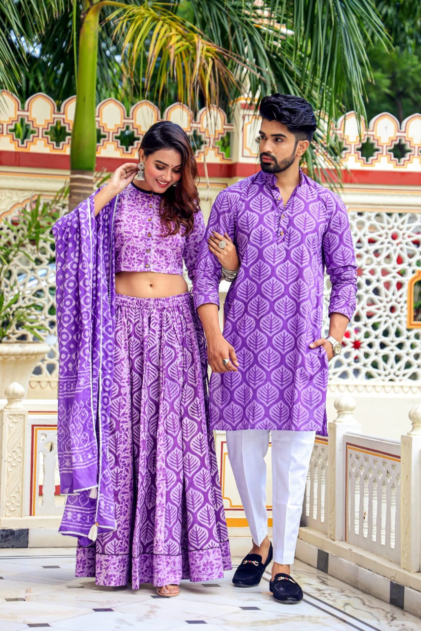 Traditional couple attire - Shop online women fashion, indo-western ...